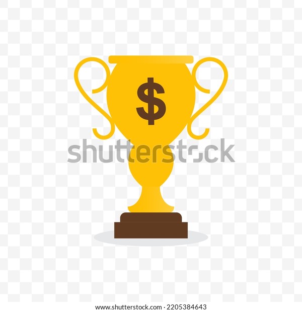 Vector Illustration Money Cup Colored Vector Stock Vector (Royalty Free ...