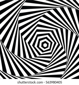Hexagon Gradation Optical Illusion Background Stock Vector (Royalty ...