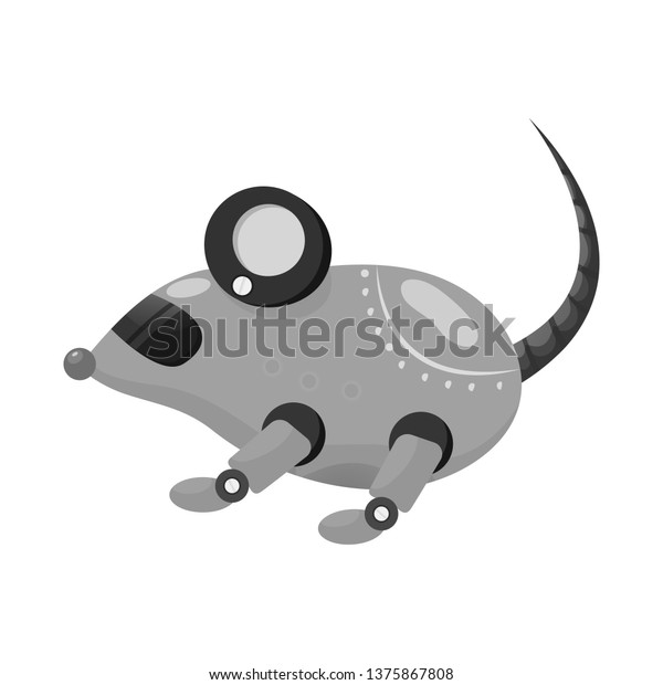 Vector Illustration Mouse Game Icon Set Stock Vector (Royalty Free ...