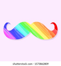 1,140 Rainbow moustache Images, Stock Photos & Vectors | Shutterstock