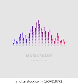 Techno Equalizer Abstract Technology Vector Background Stock Vector ...