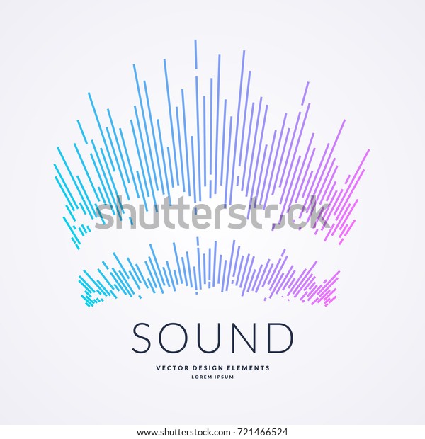Vector Illustration Music Wave Form Equalizer Stock Vector (Royalty ...