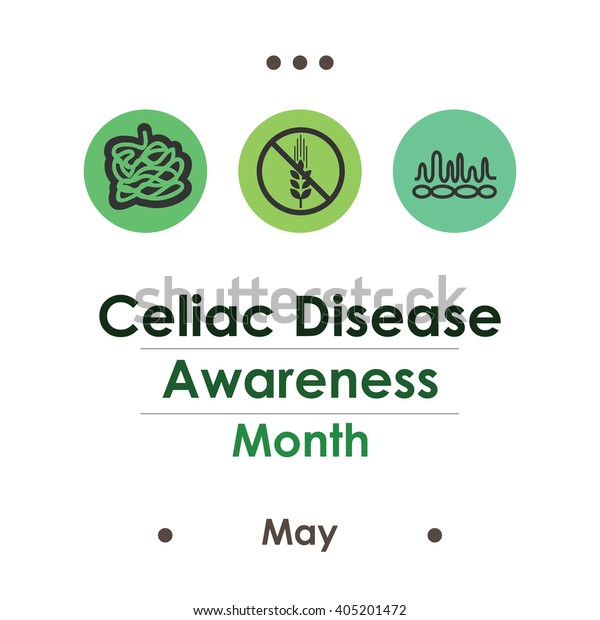 Vector Illustration National Celiac Disease Awareness Stock Vector ...
