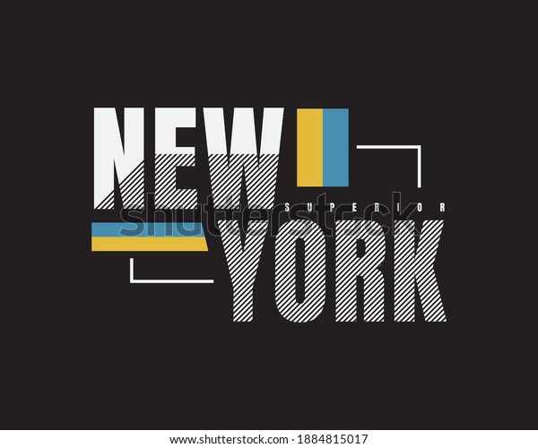 Vector Illustration New York Letters Great Stock Vector (Royalty Free ...