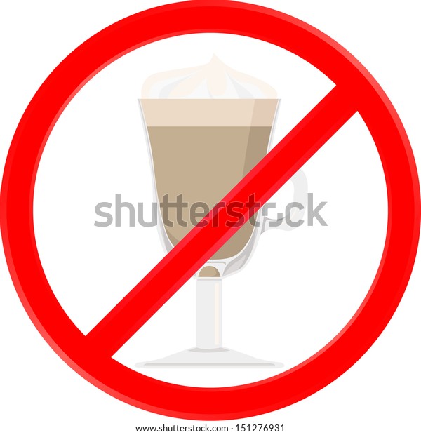 Vector Illustration No Drink Stock Vector (Royalty Free) 151276931 ...
