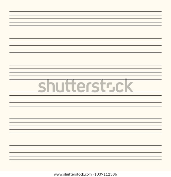 Vector Illustration Notation Template Filling: เวกเตอร์สต็อก (ปลอดค่า ...