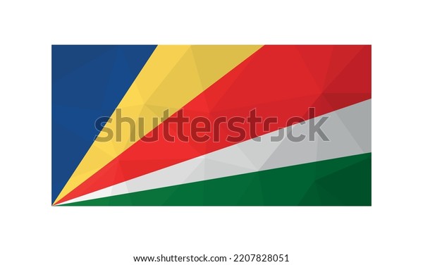 Vector Illustration Official Symbol Seychelles National Stock Vector ...