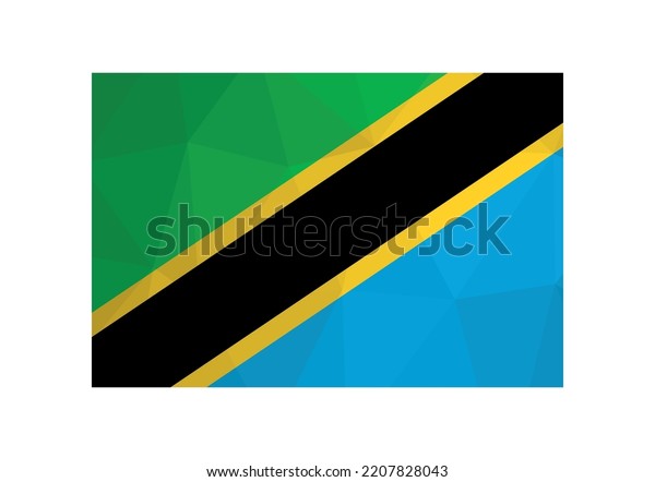 Vector Illustration Official Symbol Tanzania National Stock Vector ...