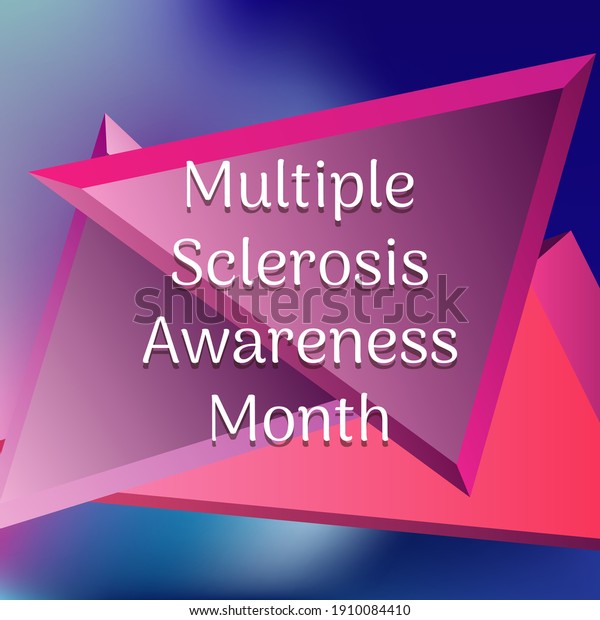 Vector Illustration On Theme Multiple Sclerosis Stock Vector (Royalty ...