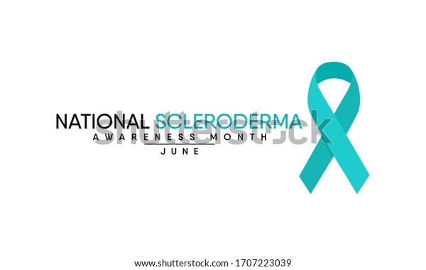 Vector Illustration On Theme National Scleroderma Stock Vector (Royalty ...