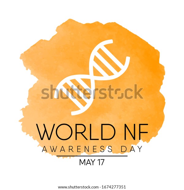 Vector Illustration On Theme Neurofibromatosis Awareness Stock Vector ...