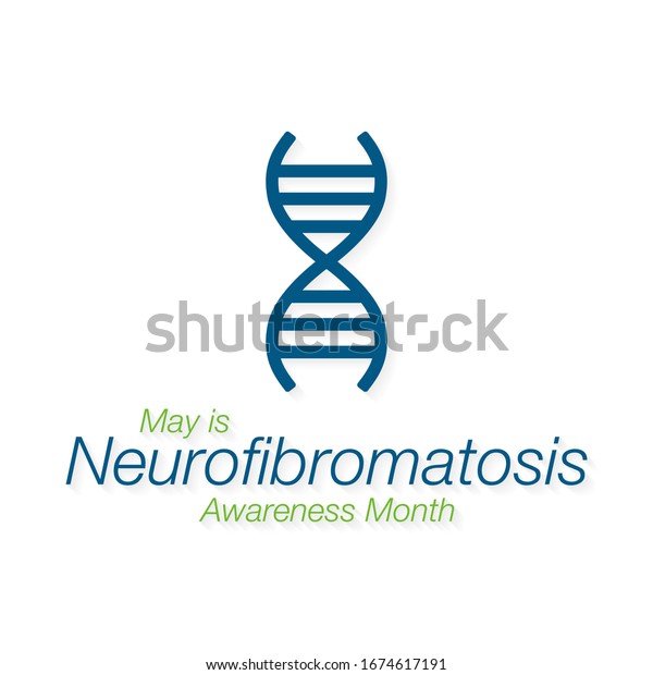 Vector Illustration On Theme Neurofibromatosis Awareness Stock Vector ...
