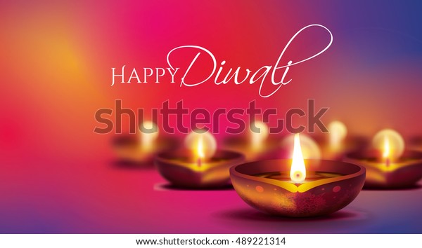 Vector Illustration On Theme Traditional Celebration Stock Vector ...