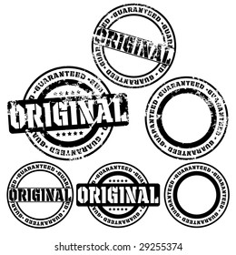 Vector Illustration Original Stamp Stock Vector (Royalty Free) 29255374