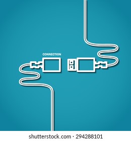 Vector Illustration Outline Wire Design Website Stock Vector (Royalty ...