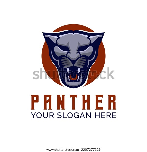 Vector Illustration Panther Logo Vector Design Stock Vector (Royalty ...