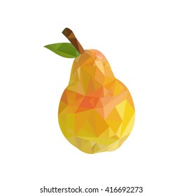 Pear Low Poly: เวกเตอร์สต็อก (ปลอดค่าลิขสิทธิ์) 1144438028 | Shutterstock