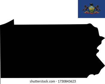 2,700 Pennsylvania state outline Images, Stock Photos & Vectors ...