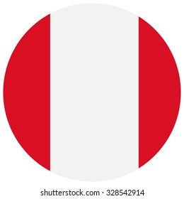 Peru Flag Vector Round Flat Icon: เวกเตอร์สต็อก (ปลอดค่าลิขสิทธิ์ ...