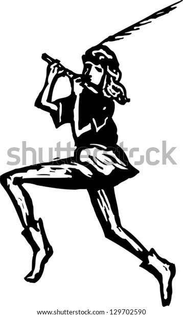 Vector Illustration Pied Piper Stock Vector (Royalty Free) 129702590 ...
