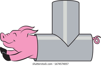 632 Pipe pig Images, Stock Photos & Vectors | Shutterstock