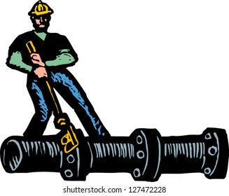 660 Pipe Fitter Stock Vectors, Images & Vector Art | Shutterstock