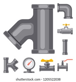 Vector Illustration Pipe Tube Logo Collection: เวกเตอร์สต็อก (ปลอดค่า ...
