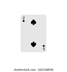 Two Spades Playing Card Stock Vector (Royalty Free) 506052055