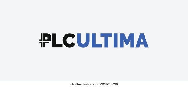 Vector Illustration Plc Ultima Plcu Coin Stock Vector (Royalty Free ...