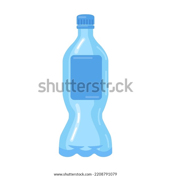 Vector Illustration Pure Water Consumption Packaging Stock Vector ...