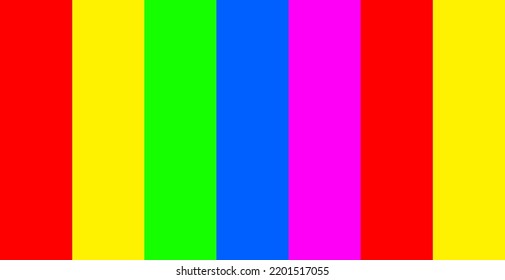 Vector Illustration Rainbow Colors Stock Vector (Royalty Free ...