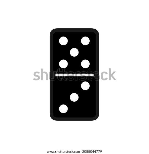Vector Illustration Realistic Domino Full Set Stock Vector (Royalty ...