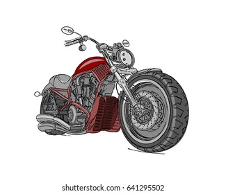 Vector Illustration Red Gray Isolated Classic Stock Vector (Royalty ...
