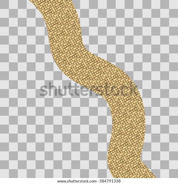 Vector Illustration Road Made Gold Stock Vector (Royalty Free) 384791338