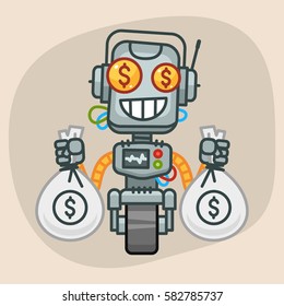 13,168 Robot money Images, Stock Photos & Vectors | Shutterstock