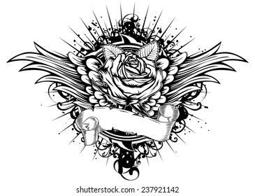 34,027 Rose wing Images, Stock Photos & Vectors | Shutterstock