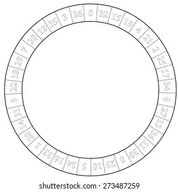 Blank Protractor Actual Size Graduation Isolated: Vector có sẵn (miễn ...