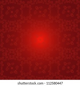 Vector Illustration Seamless Background Claret Floral Stock Vector ...