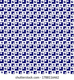 Vector Illustration Seamless Texture Purple Roundsquare Stock Vector ...