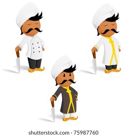 887 Indian chef cartoon Images, Stock Photos & Vectors | Shutterstock