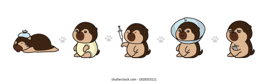3,434 Cartoon dog sick Images, Stock Photos & Vectors | Shutterstock