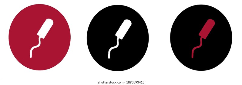 Vector Illustration Set Tampon Icons Black Stock Vector (Royalty Free ...