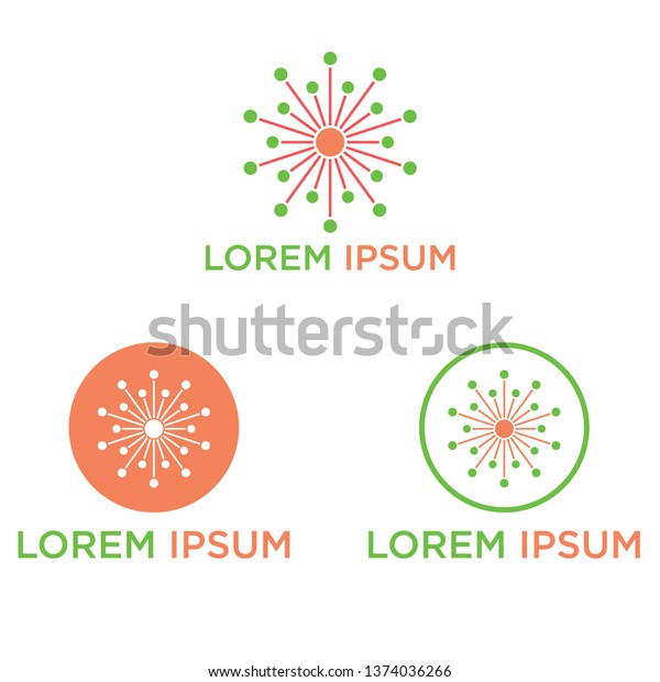 Vector Illustration Share Profit Icon Logo Stock Vector (Royalty Free ...