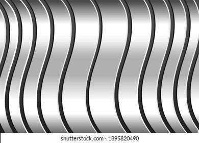 Vector Illustration Shiny Metallic Background Stock Vector (Royalty ...