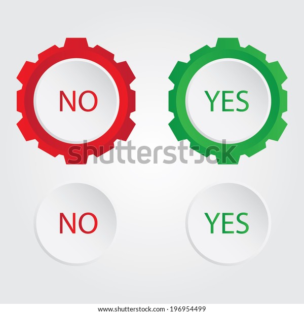 Vector Illustration Shiny Red Emergency Button Stock Vector (Royalty ...