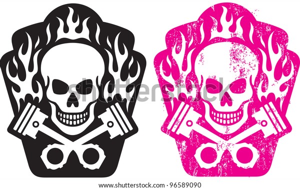 191 Crossed Engine Pistons Tattoo Design Images, Stock Photos & Vectors ...