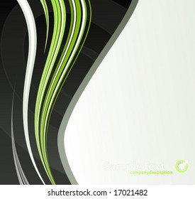 Vector Illustration Slick Modern Lined Art Stock Vector (Royalty Free ...