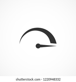 Vector Illustration Speed Icon Stock Vector (Royalty Free) 1220948332 ...