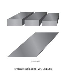 Vector Illustration Steel Construction Isolated Steel: เวกเตอร์สต็อก ...