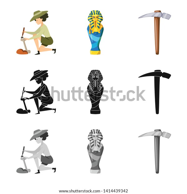 Vector Illustration Story Items Symbol Set Stock Vector (Royalty Free ...